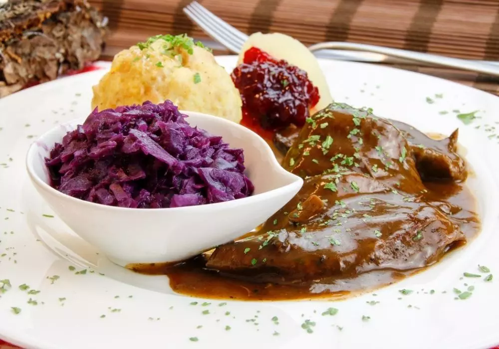 Wunderschone Beilage Zum Hirschbraten Bilder