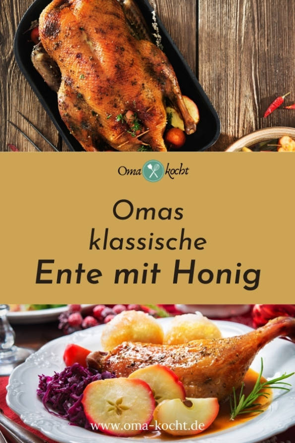 Ente Mit Honig Bestreichen