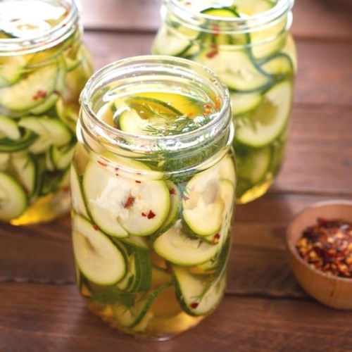 Schone Zucchini Einlegen Sauer Ebenbild
